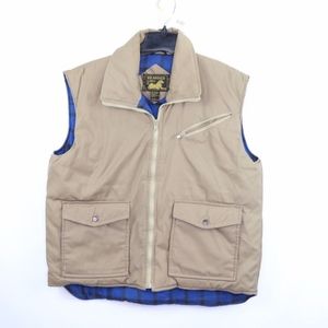 Branded Lion | Jackets & Coats | Vintage Blanket Lined Full Zip Puffer ...